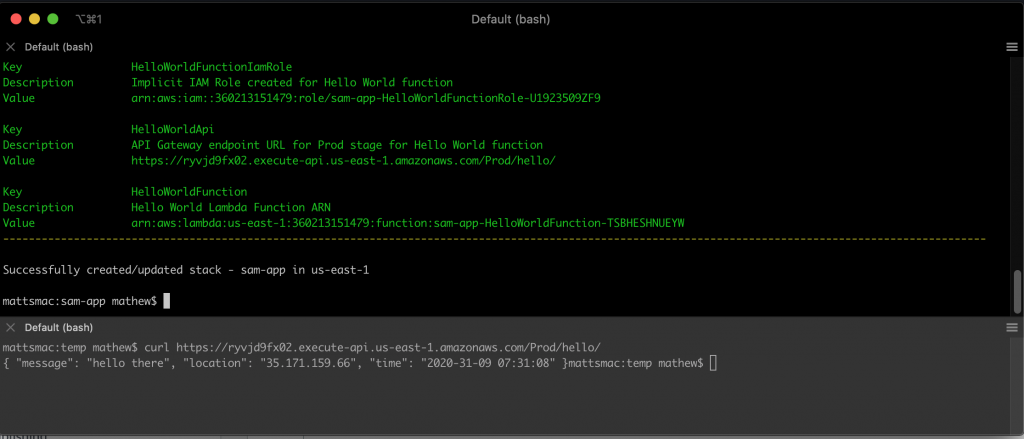 Get started with AWS SAM - {"title": "Mathew's Tech Notes..."}